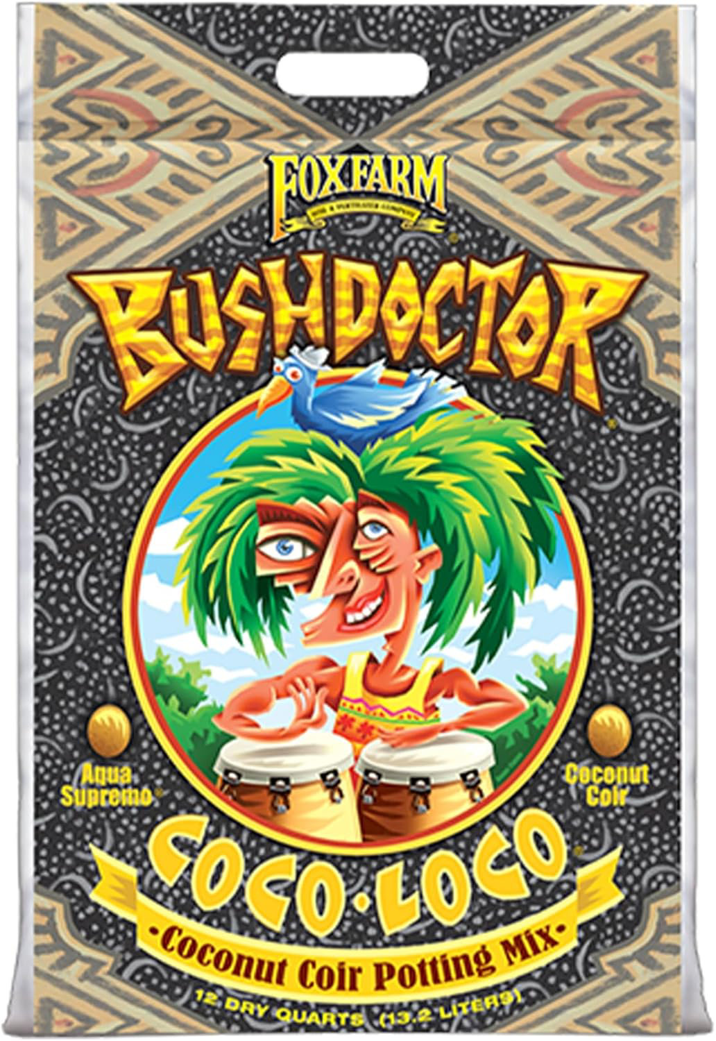 Foxfarm Bushdoctor Coco Loco Potting Mix, 12 Quart – Organic Coconut ...