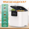 Advwin 4l Electric Composter For Kitchen, Smart Indoor Compost Bin With ...