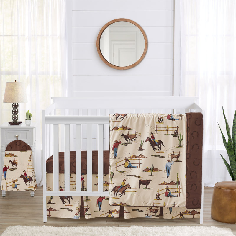 Sweet Jojo Designs Wild West Cowboy 4 Piece Crib Bedding Set by Sweet ...