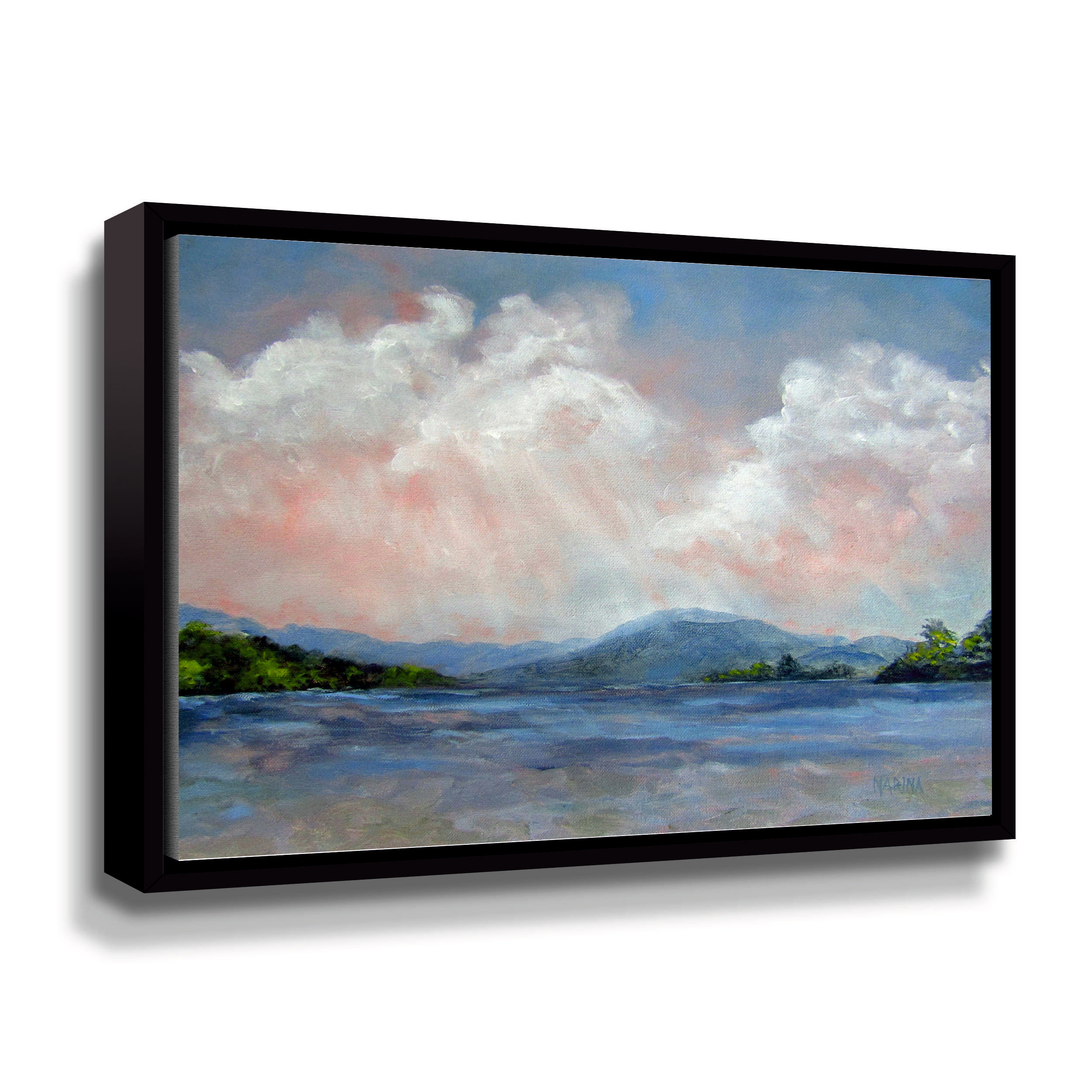 Millwood Pines Lakeside Lake George Canvas By Marina Petro - Wayfair Canada