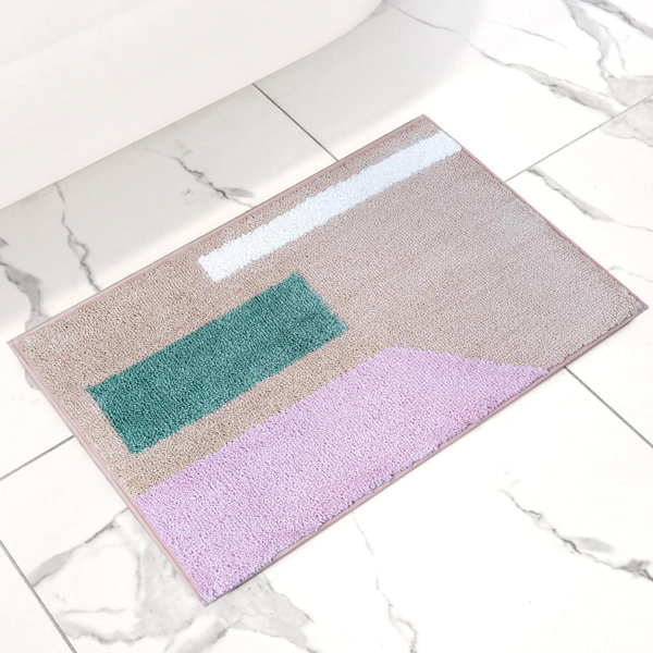 Modminzen Microfiber / Polyester Bath Mat | Wayfair