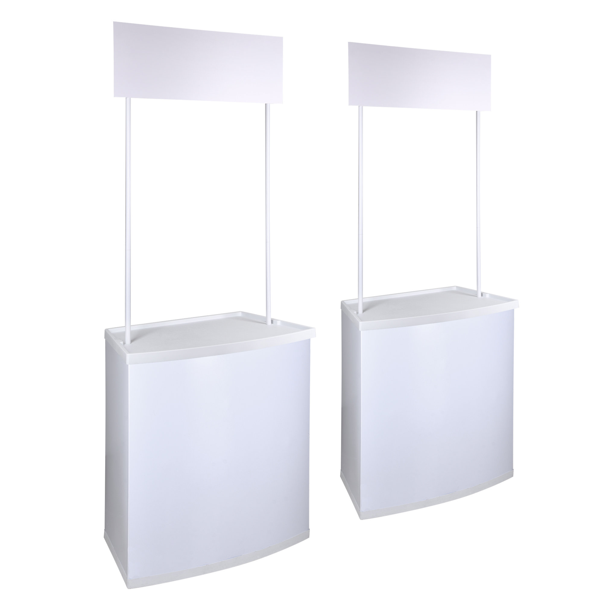 Instahibit Portable Promotion Counter Table Foldable Booth Kiosk Trade ...