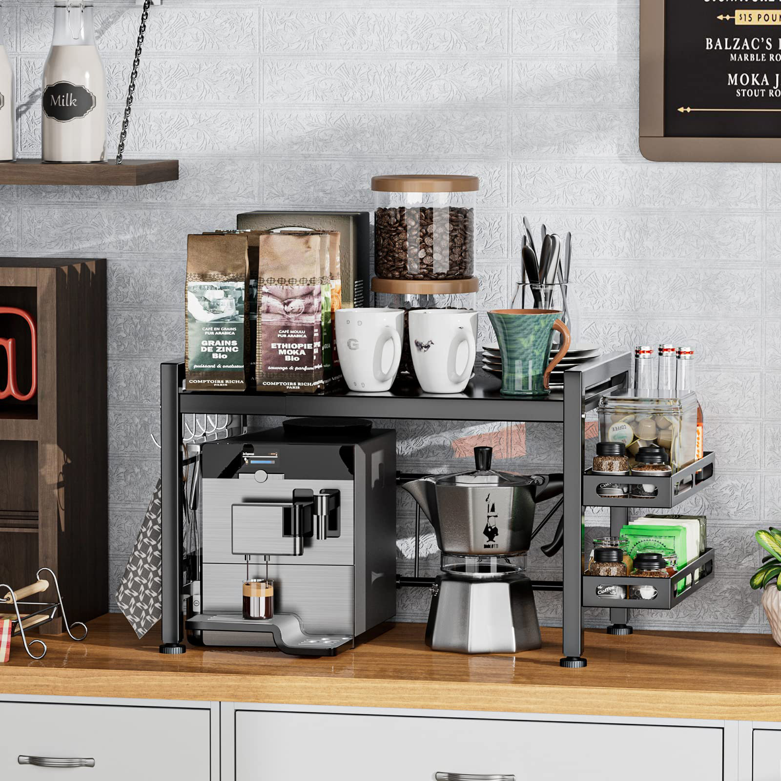 Prep & Savour Diede 27.92 Baker's Rack | Wayfair