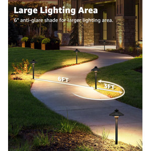 Co-t Low Voltage LED Pathway Lights 3000K Landscape Lighting Set - 3W ...