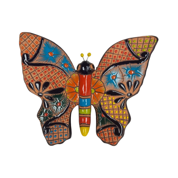 August Grove® Talavera Water Resistant Clay Wall Decor | Wayfair