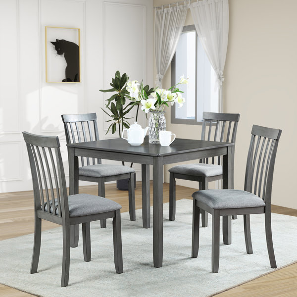 Red Barrel Studio® 5- Piece Square Dining Set | Wayfair