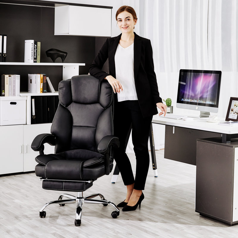 Inbox Zero McMahon Ergonomic Executive Chair & Reviews | Wayfair