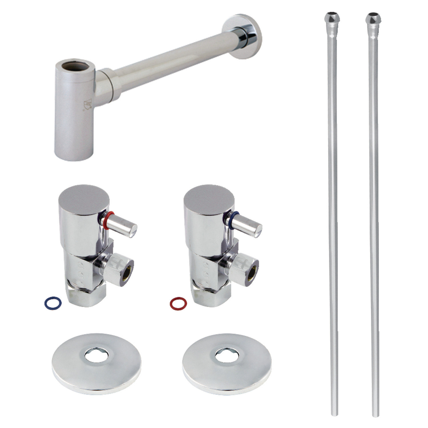Kingston Brass Trimscape Modern Plumbing Supply Kit Combo | Wayfair