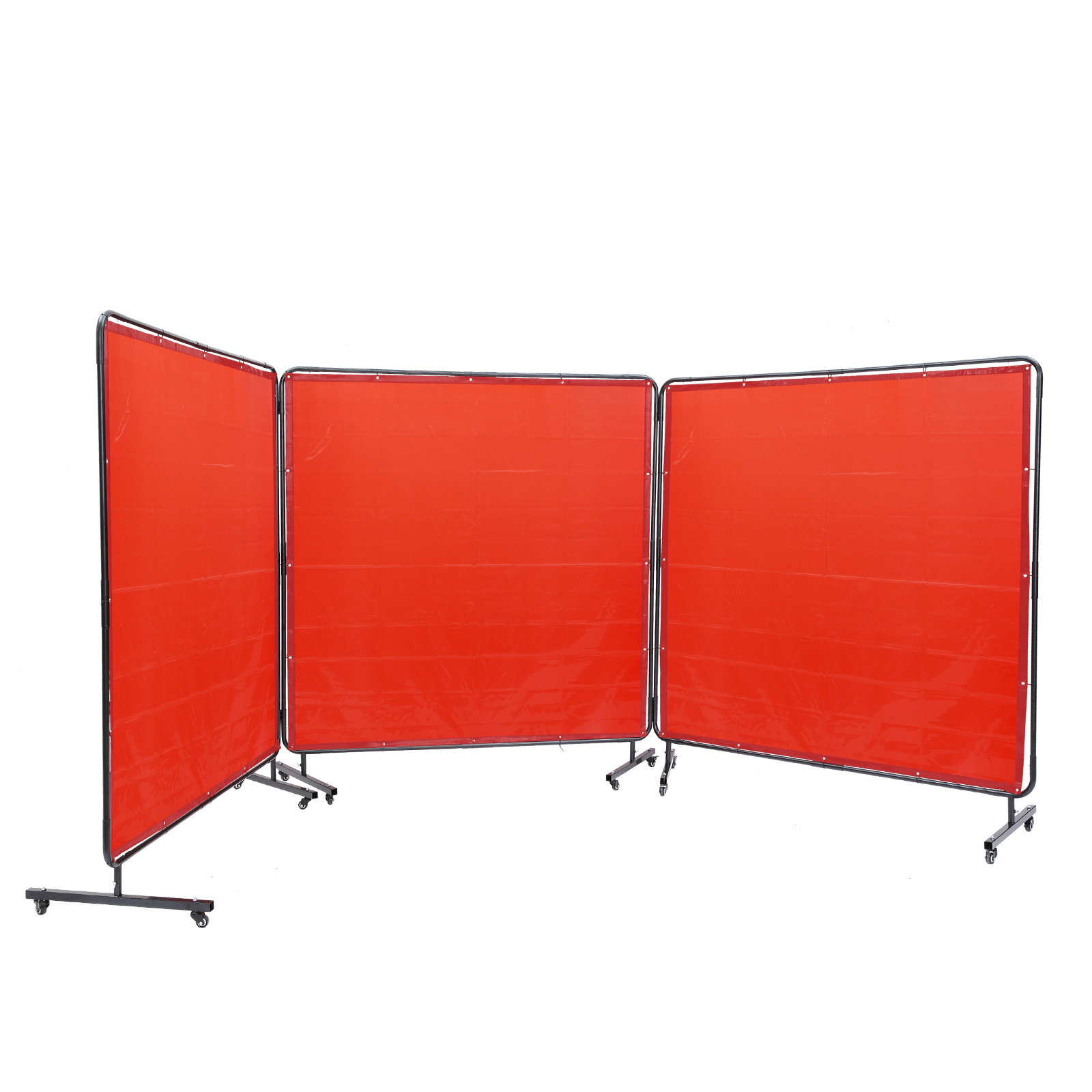 VEVOR Welding Screen with Frame, Panel Welding Curtain Screens, Flame ...