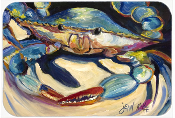 Dovecove Blue Crab Glass Cutting Board | Wayfair