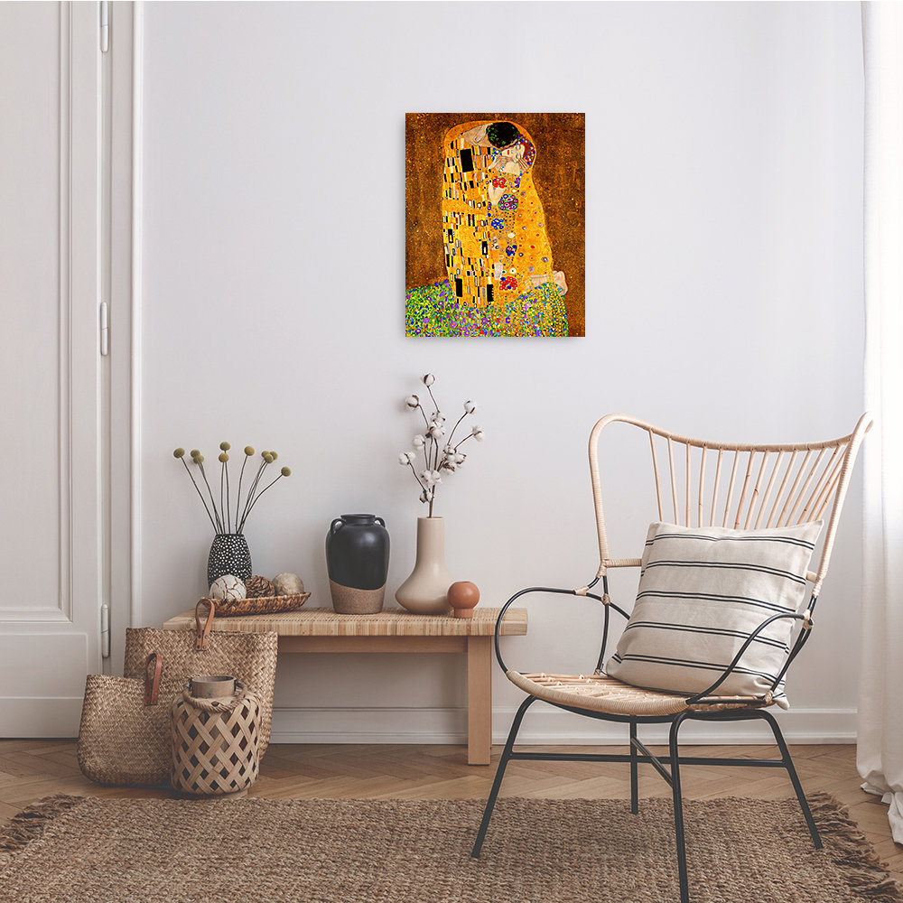 Vault W Artwork The Kiss by Gustav Klimt. The World Classic Art ...