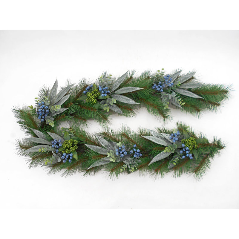 The Holiday Aisle® Haruhiro 10'' in. Faux Garland | Wayfair