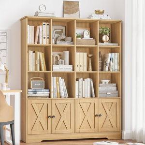Willa Arlo™ Interiors Ehren 70.8" H x 31.1" W Standard Bookcase With ...