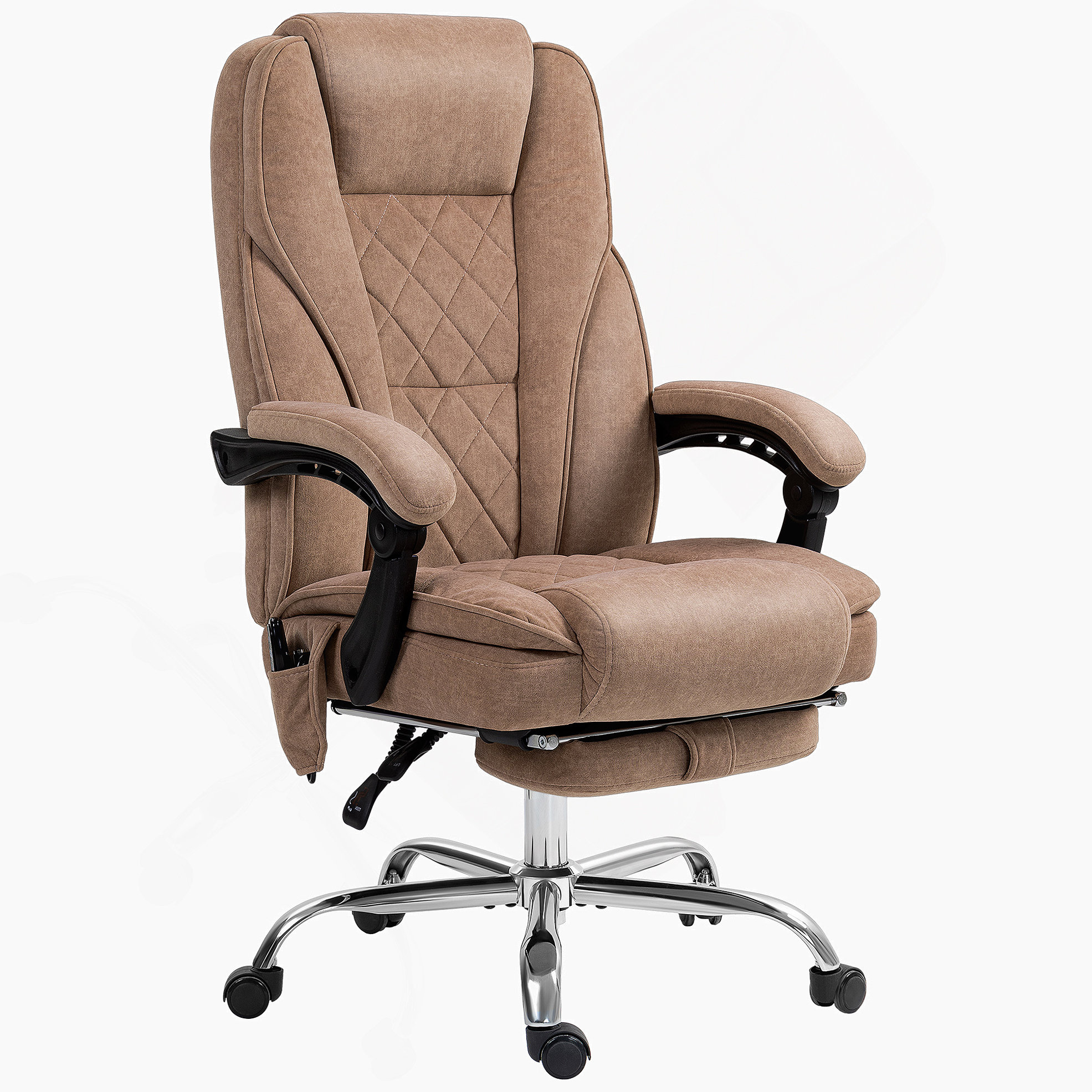 Hokku Designs Massage Office Chair with Foot Rest, Executive Office ...