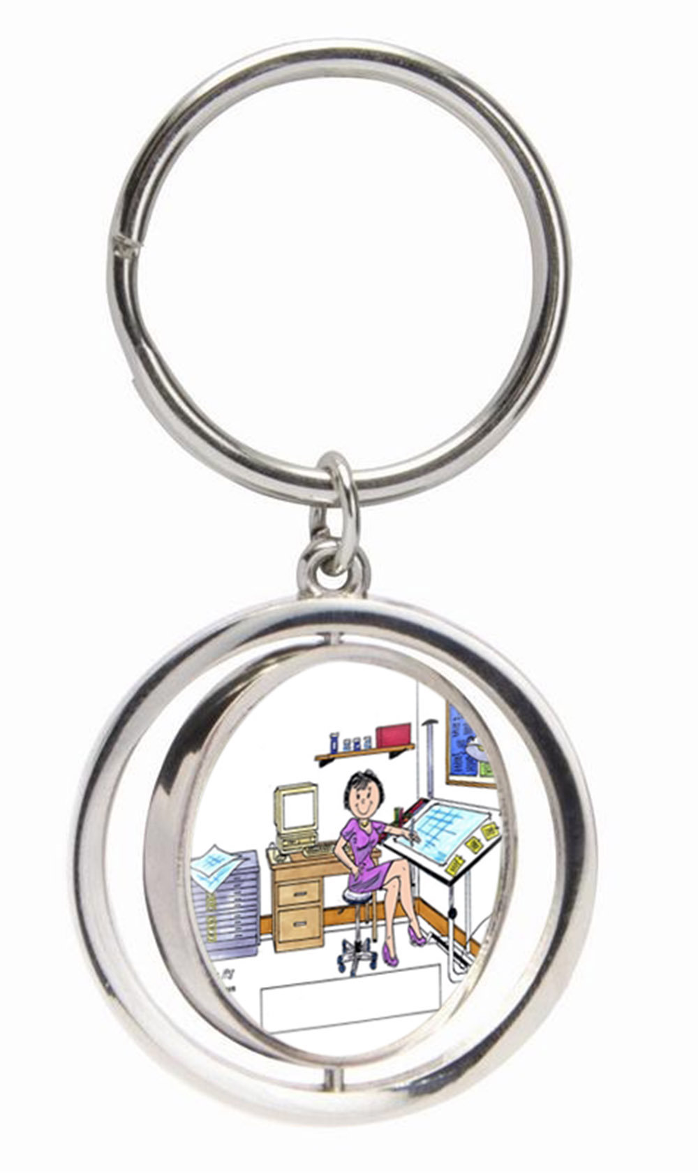 Printed Perfection Personalized Architect/Engineer - Female Small ...