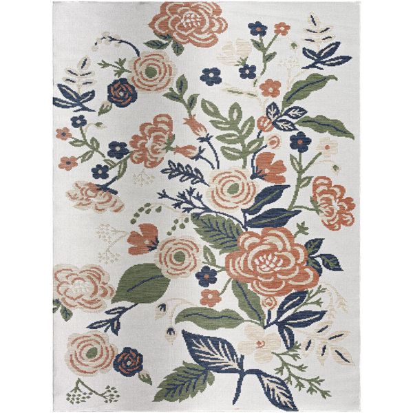 Red Barrel Studio® Floral Rug | Wayfair