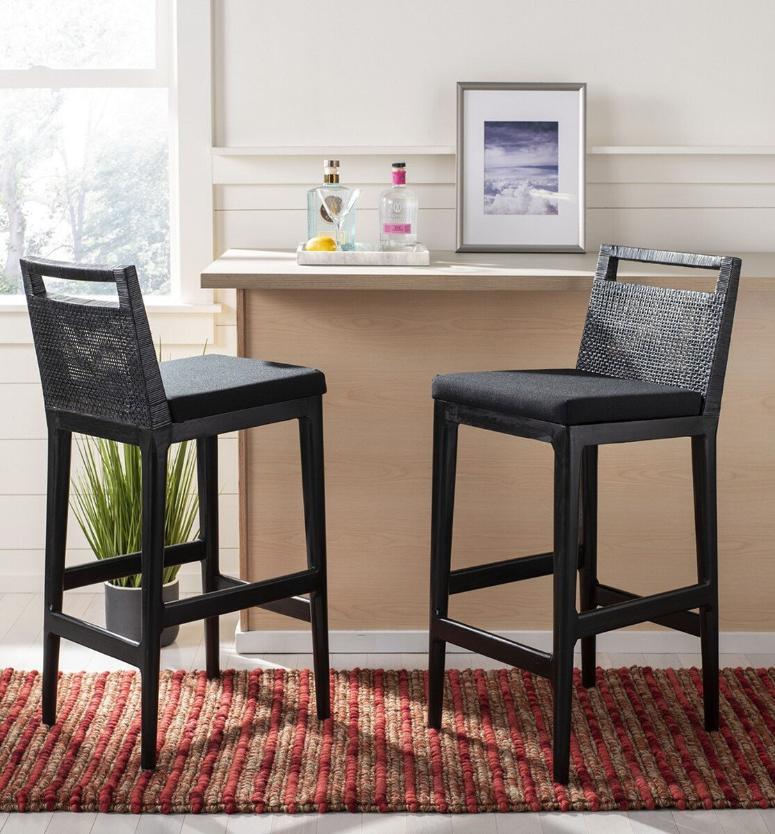 George Oliver Daye 28.8" Bar Stool & Reviews | Wayfair