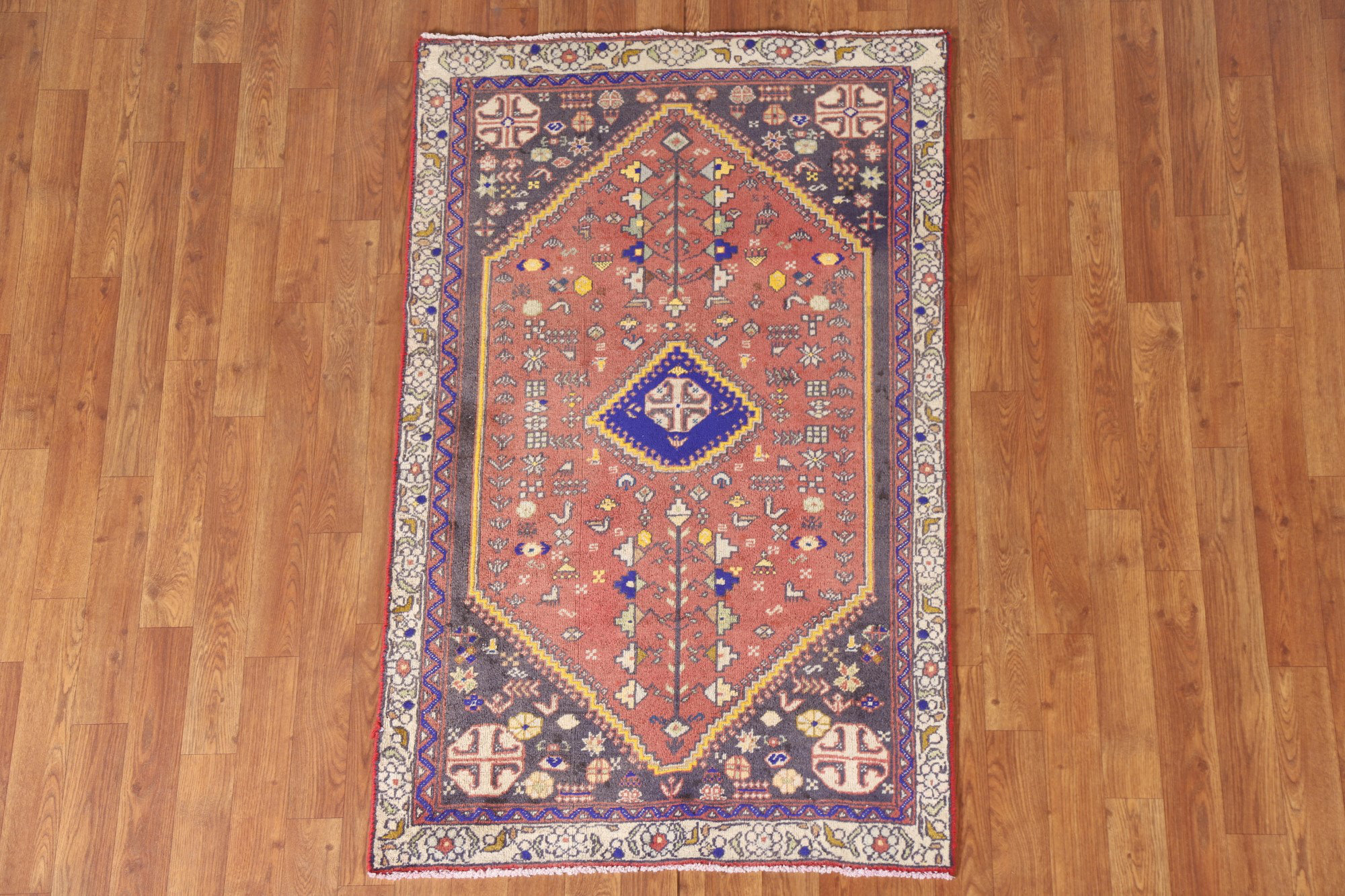 Bloomsbury Market Pink Geometric Rug 3x5 | Wayfair