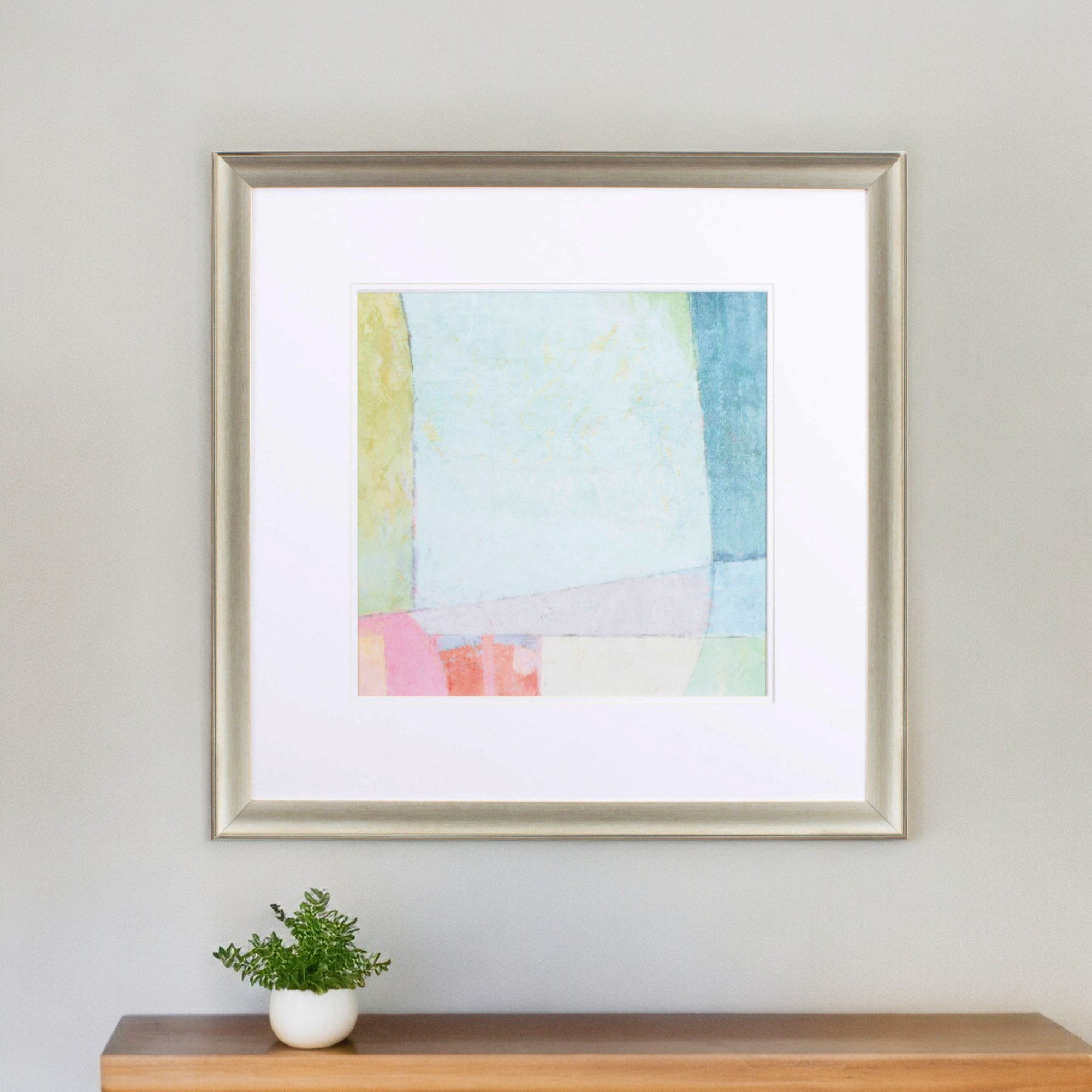 Mercer41 Bon Bons III Silver Framed Print Wall Art | Wayfair