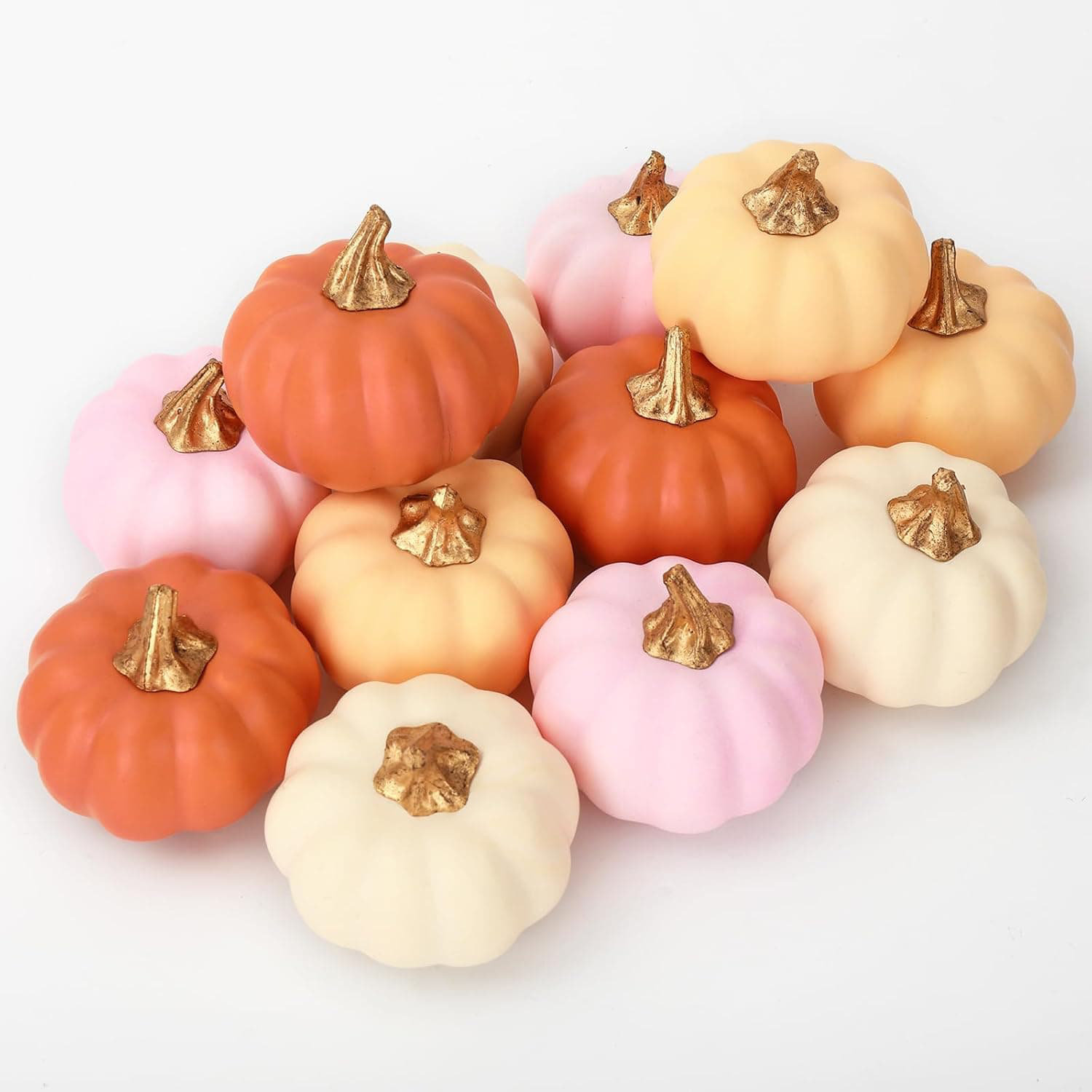 Ophelia & Co. 12-Pack Mini Multi-Color Foam Pumpkins – Autumn ...