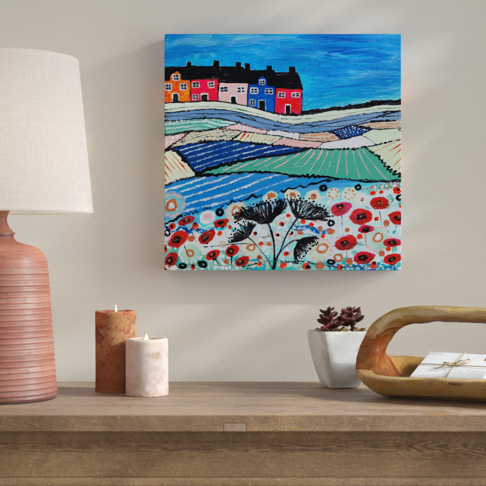 Winston Porter 'Balamory in Bloom' Acrylic Painting Print on Wrapped ...