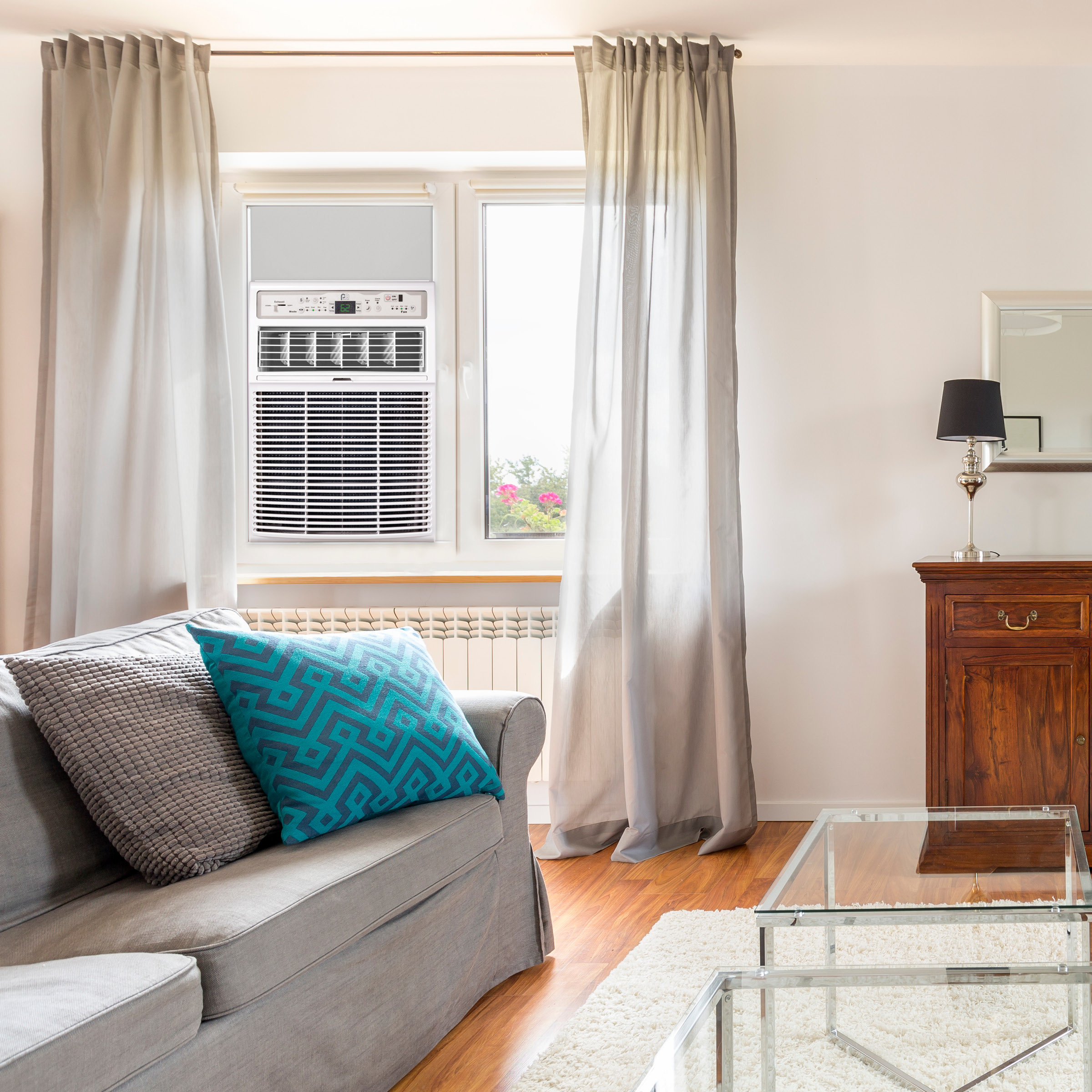 PerfectAire Perfect Aire 10000 BTU Window Air Conditioner with Heater ...