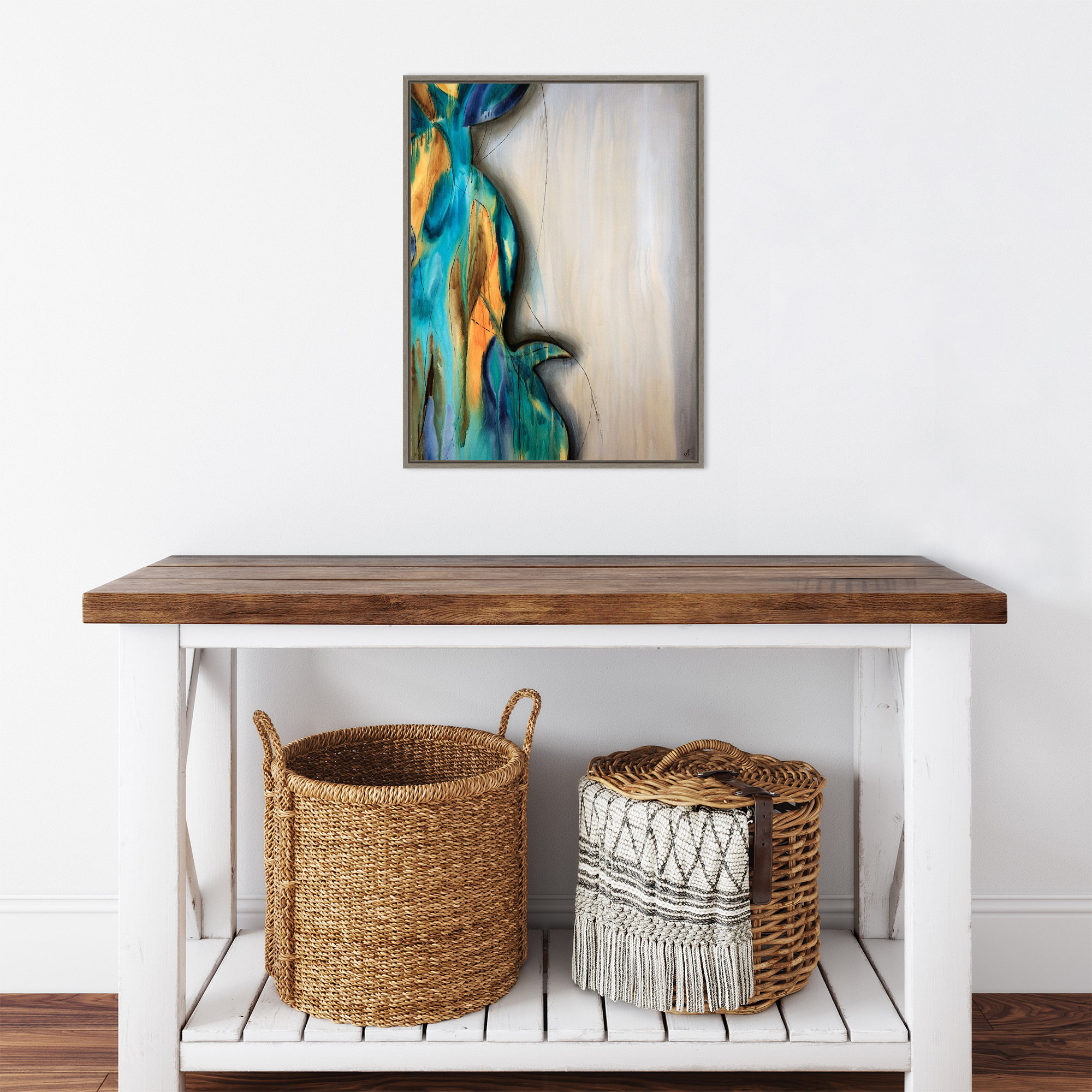 Orren Ellis Garden Dreams Framed On Canvas by Kari Taylor Print | Wayfair