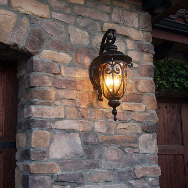 Astoria Grand Erickson 1-Light Outdoor Wall Lantern & Reviews | Wayfair
