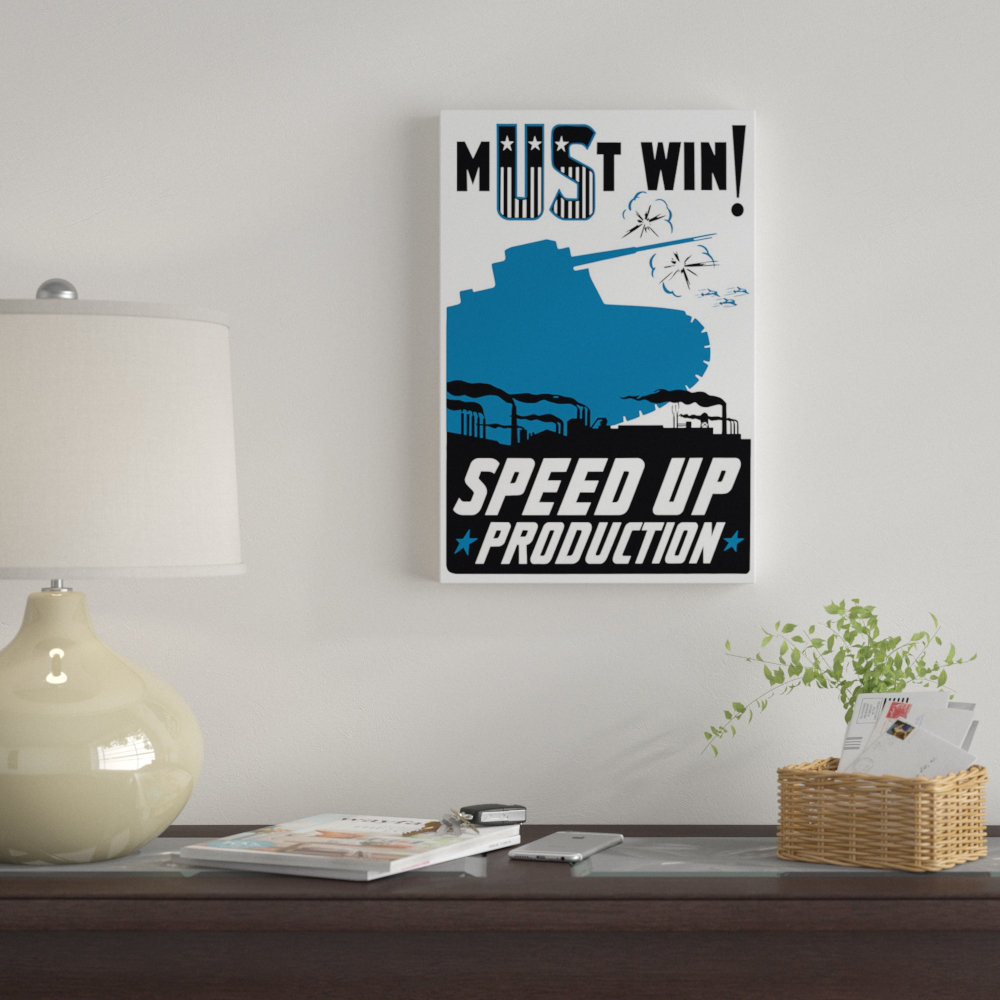 East Urban Home 'WWII Propaganda Poster II' Vintage Advertisement on ...