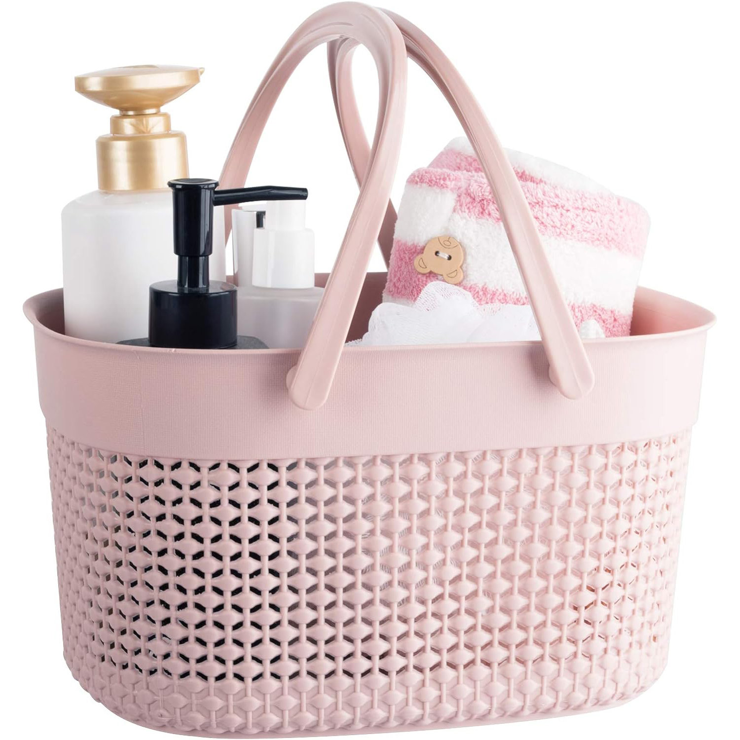 Rebrilliant Portable Shower Caddy Basket, Plastic Organizer Storage ...