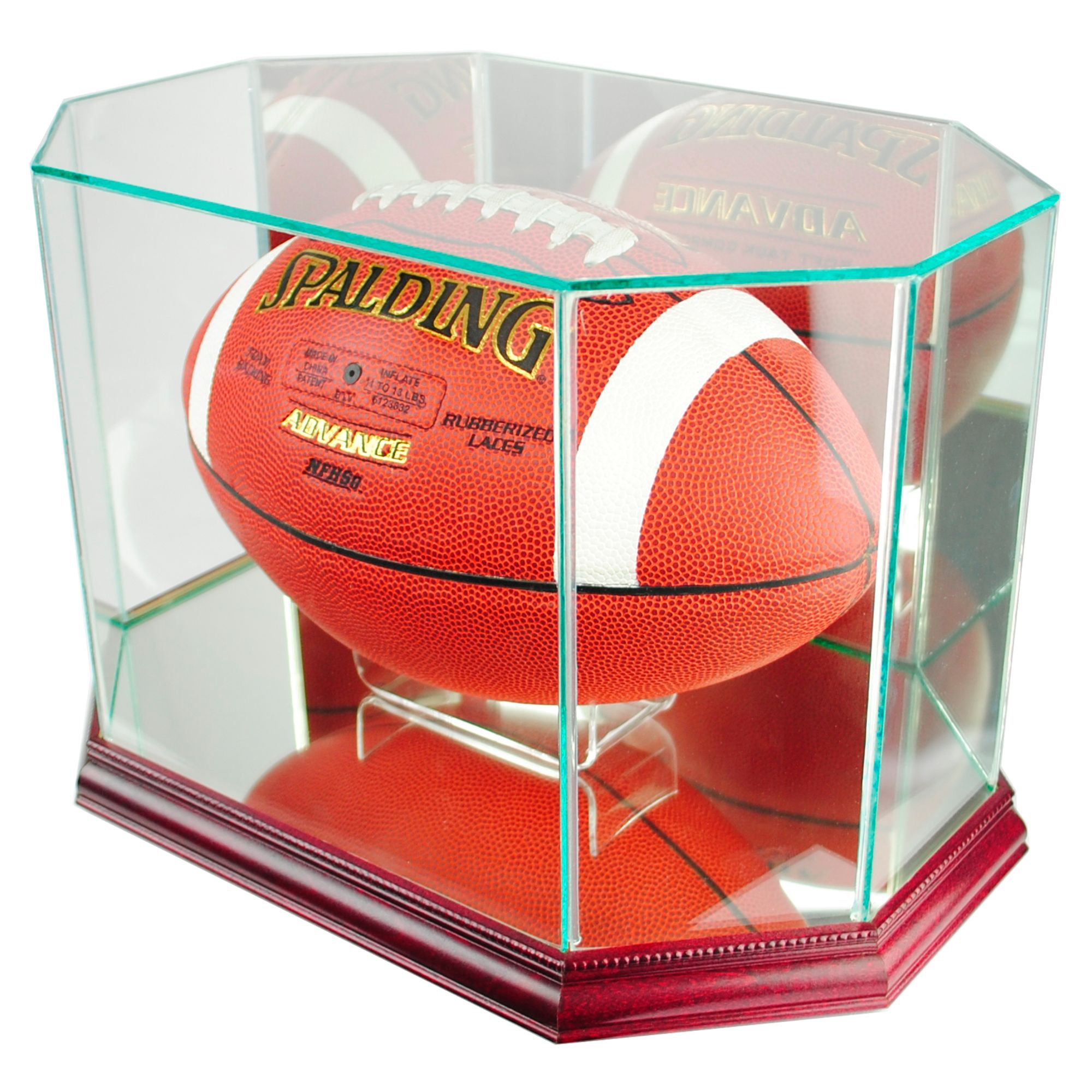 Perfect Cases Octagon Football Display Case & Reviews | Wayfair