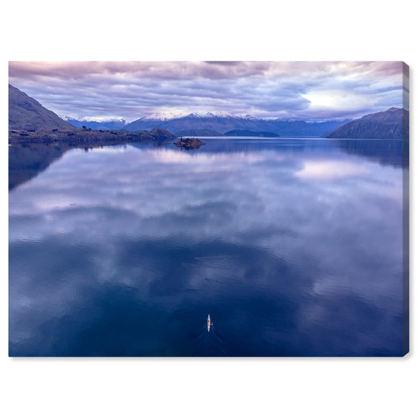 East Urban Home Curro Cardenal - Rowing Breath II - Wrapped Canvas ...