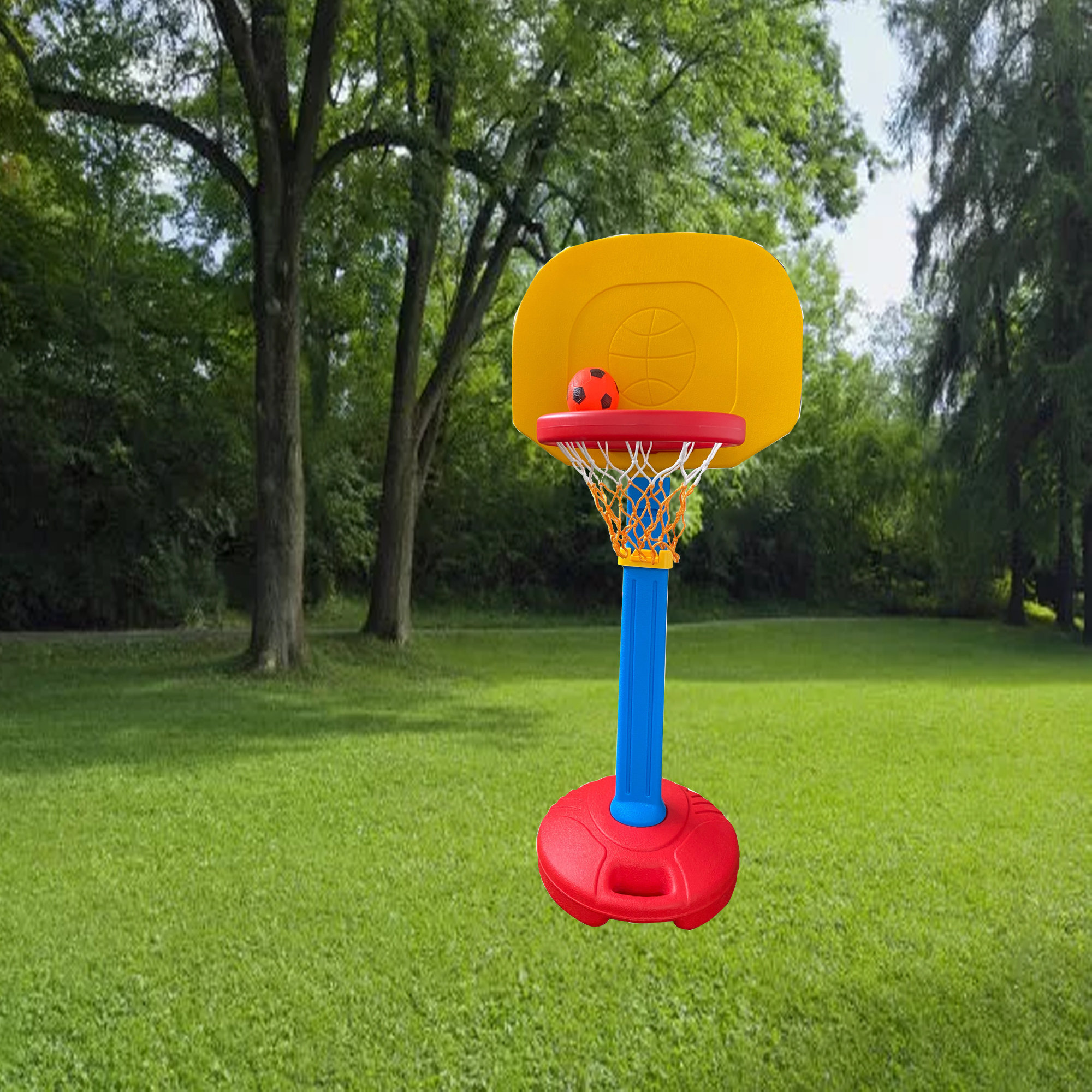HOSSEJOY Plastic Foldable and Outdoor Kids Game with Carrying Case ...