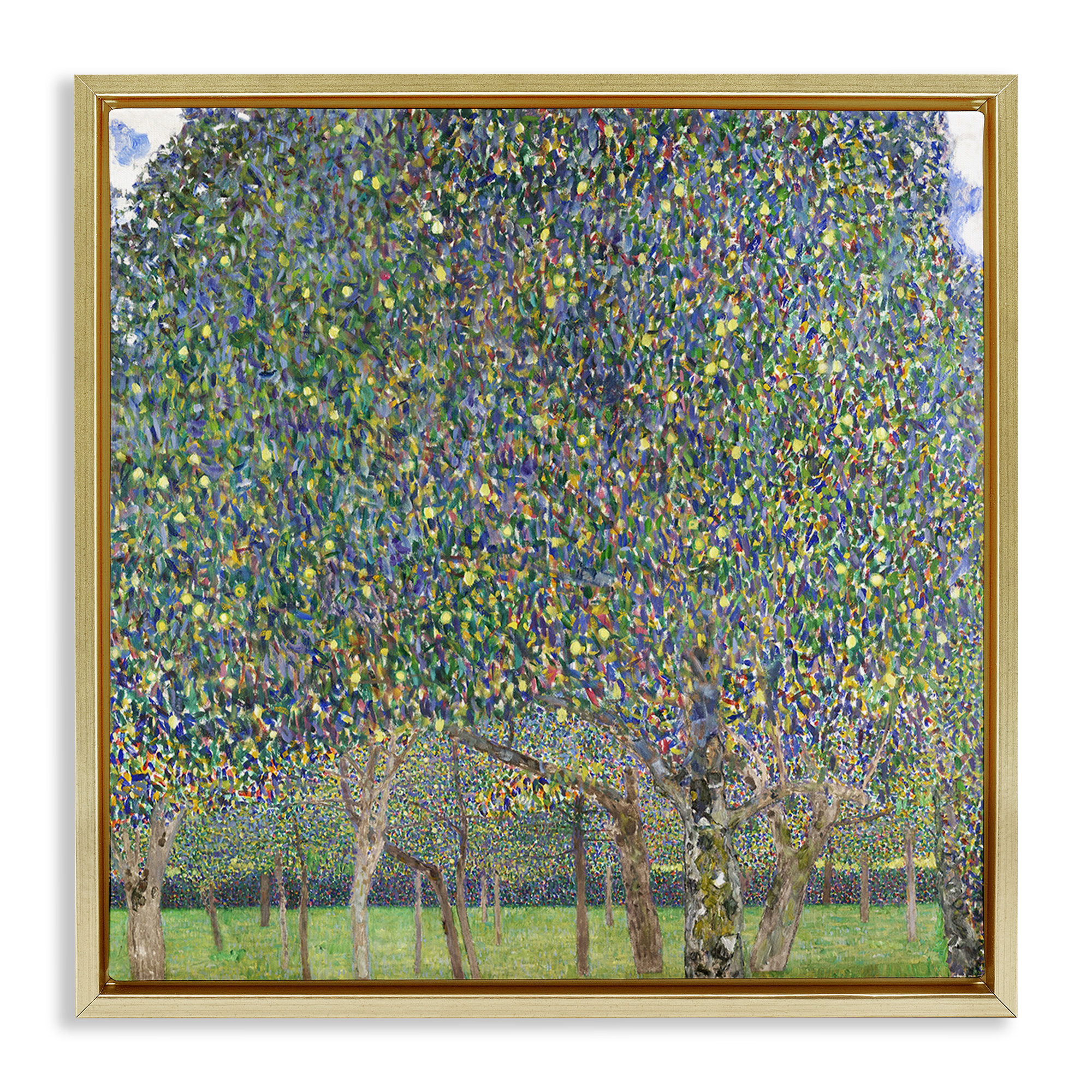 Lark Manor "Abstract Mosaic Trees", art mural encadré par Gustav Klimt ...