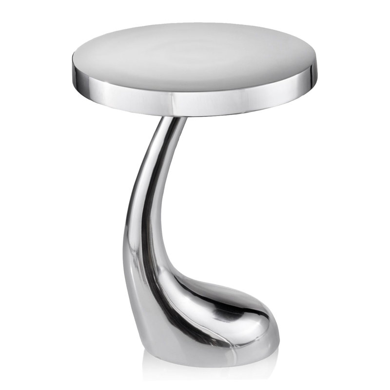Orren Ellis Tangires Recodo Curve Foot Table & Reviews | Wayfair