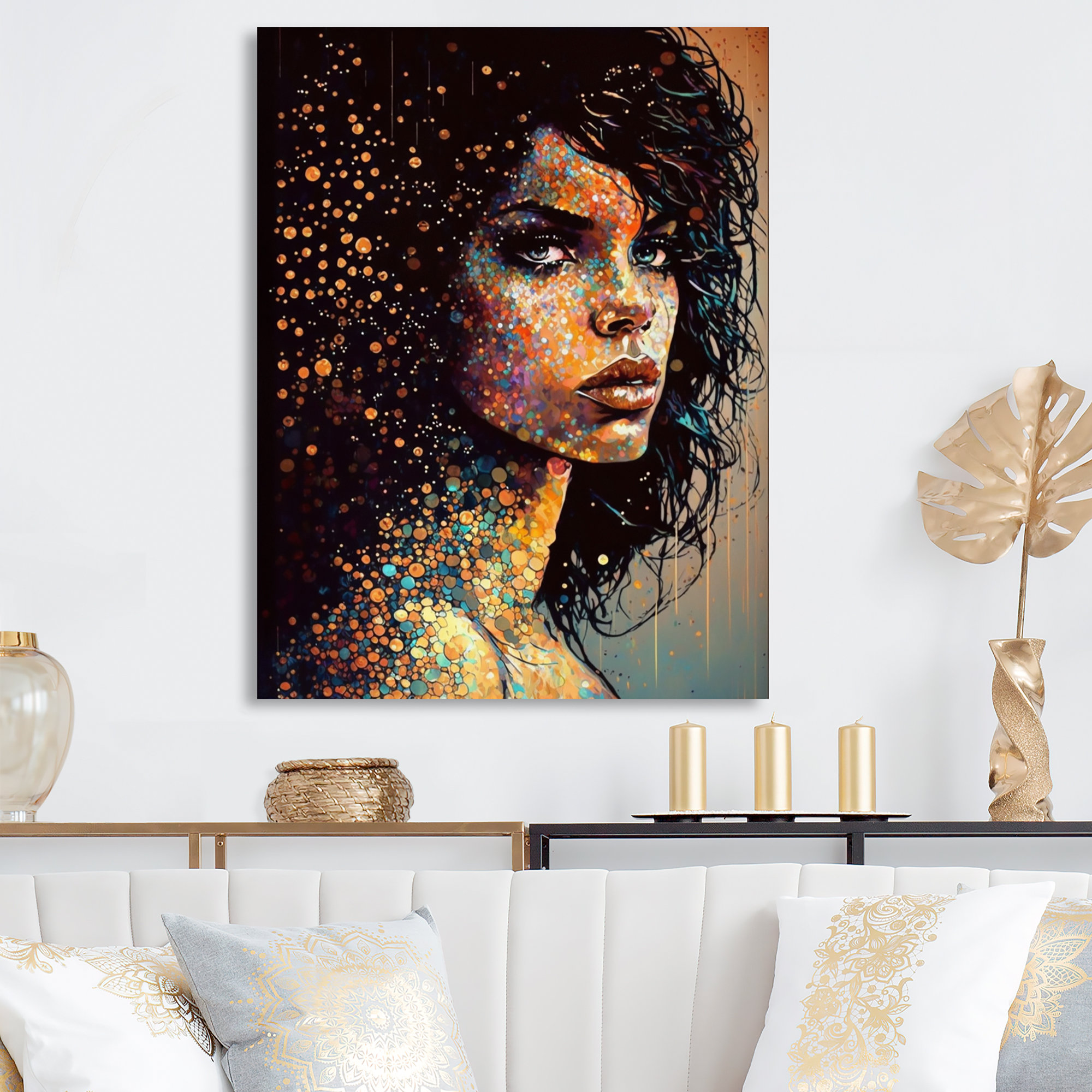 Wildon Home® Style Icon Portrait III - Woman Photography Canvas Wall ...