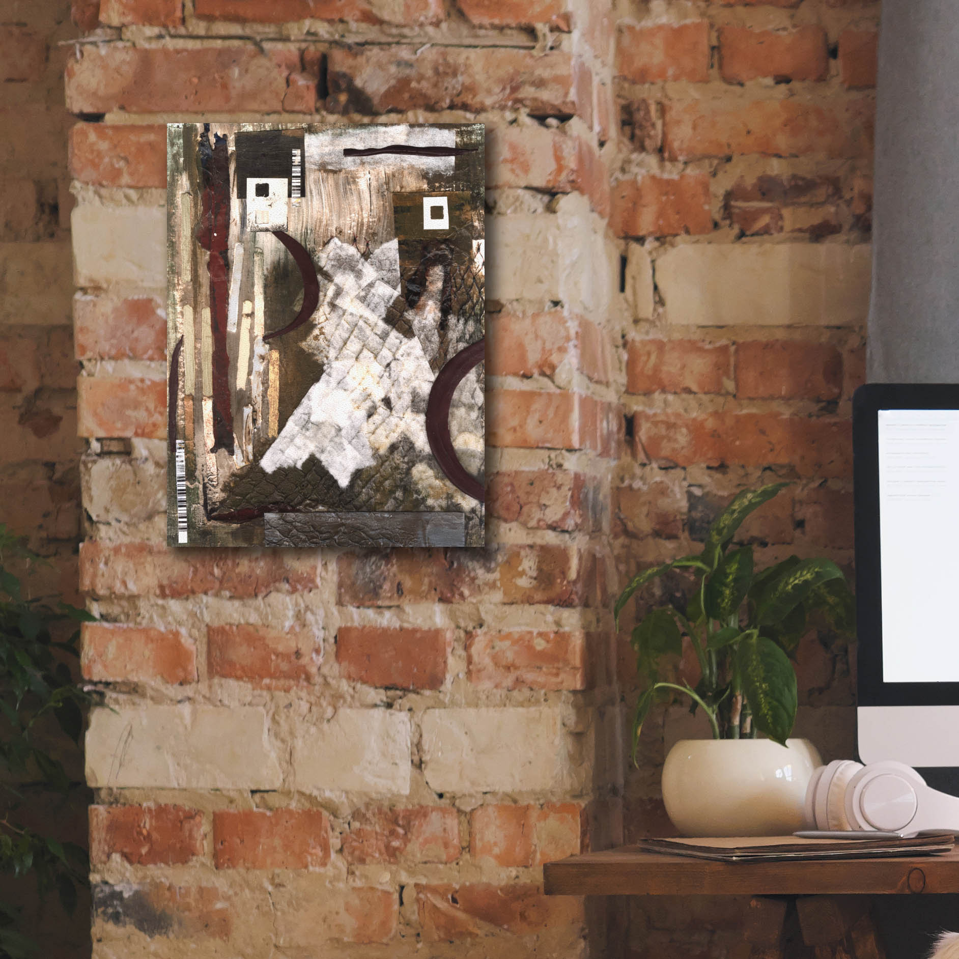 Epic Graffiti 'Time To Part Ways 2' by Renee Kaelber Canvas Wall Art ...