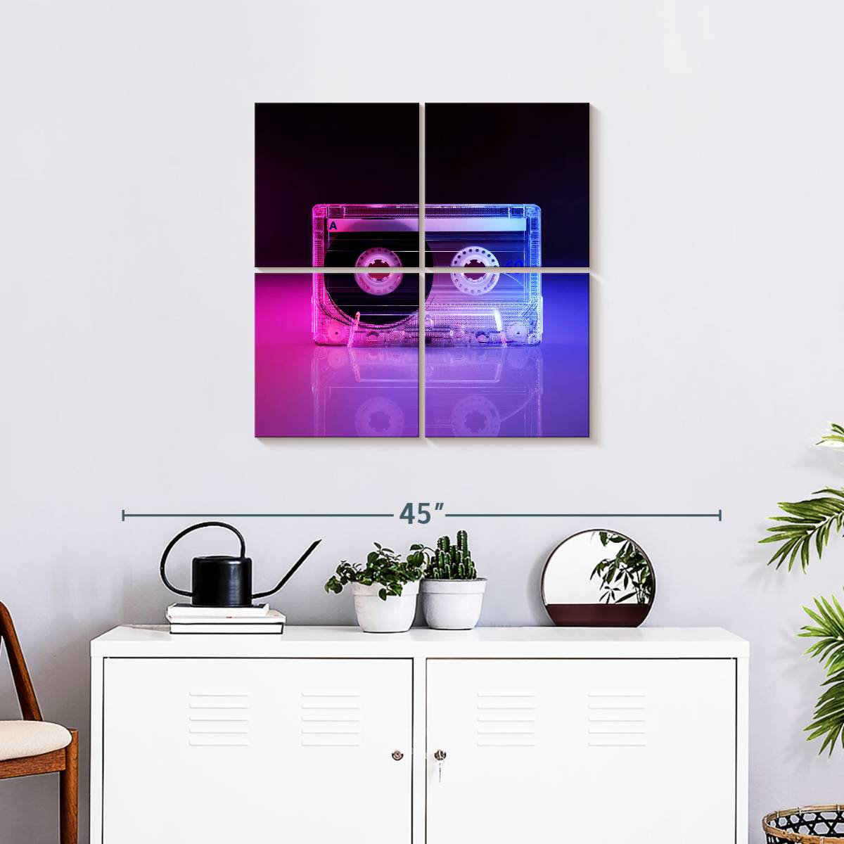 Ebern Designs Abarca Clear Cassette Tape | Wayfair