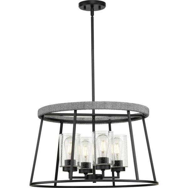 Latitude Run® Ryott 4 - Light Lantern Geometric Chandelier | Wayfair