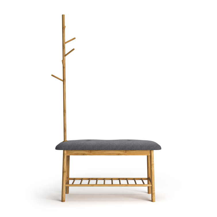 George Oliver Laband Polyester Blend Upholstered Storage Bench | Wayfair