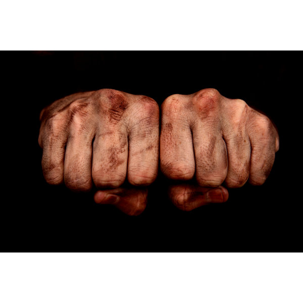 Marlow Home Co. Fists Together by Hidesy - Print | Wayfair.co.uk