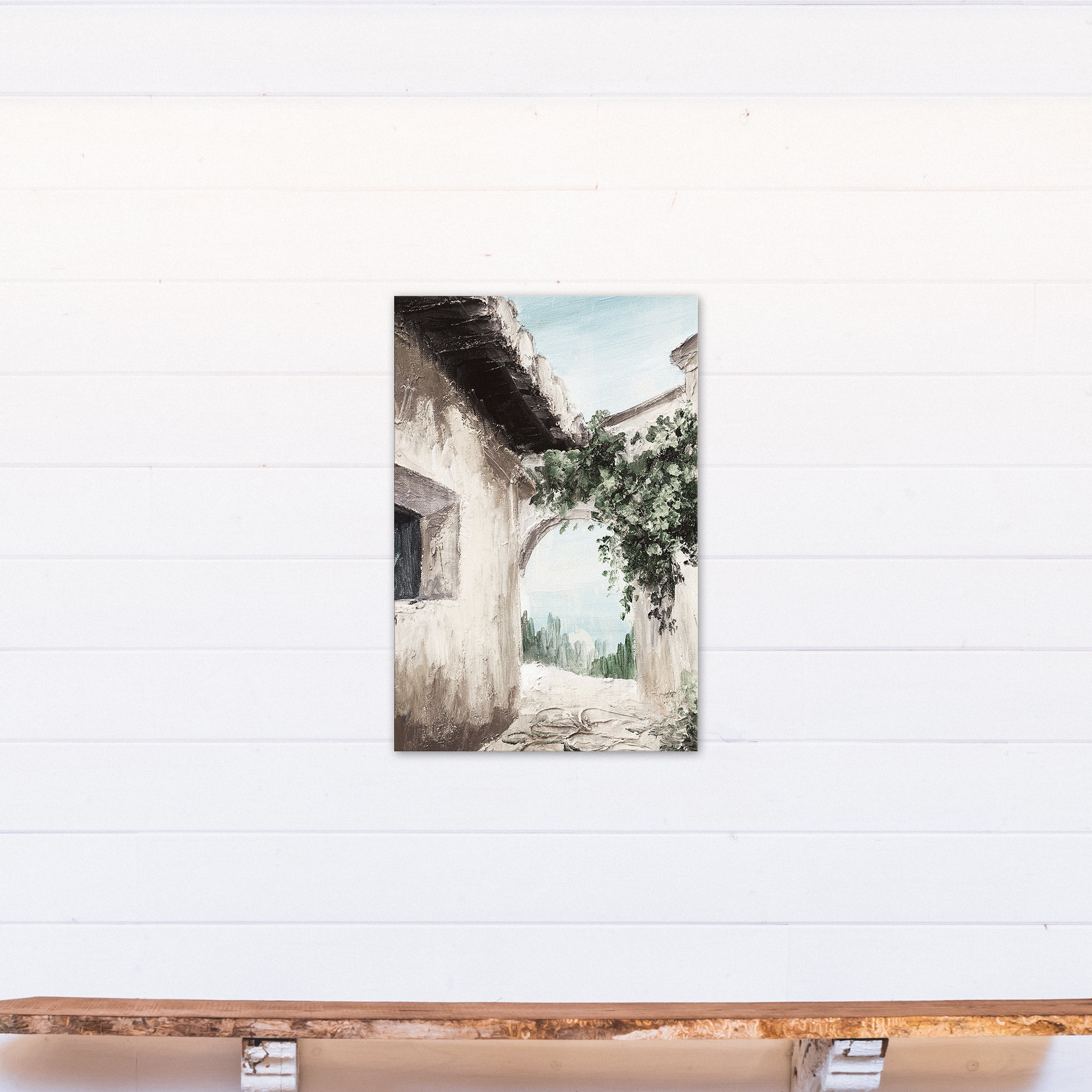 Red Barrel Studio Arched Walkway Print On Canvas - Wayfair Canada