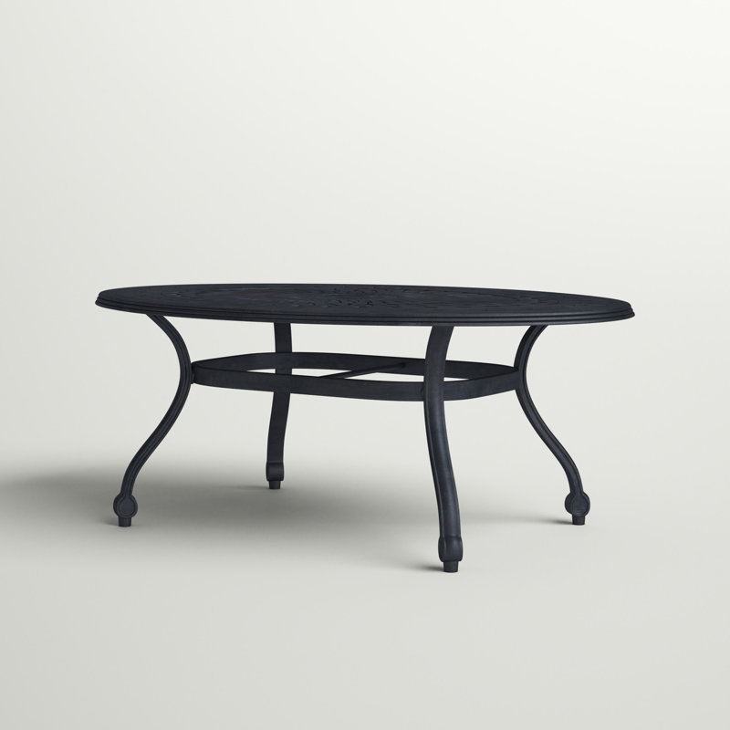 Lark Manor™ Arup 31 x 46'' Oval Shape Coffee Table & Reviews | Wayfair