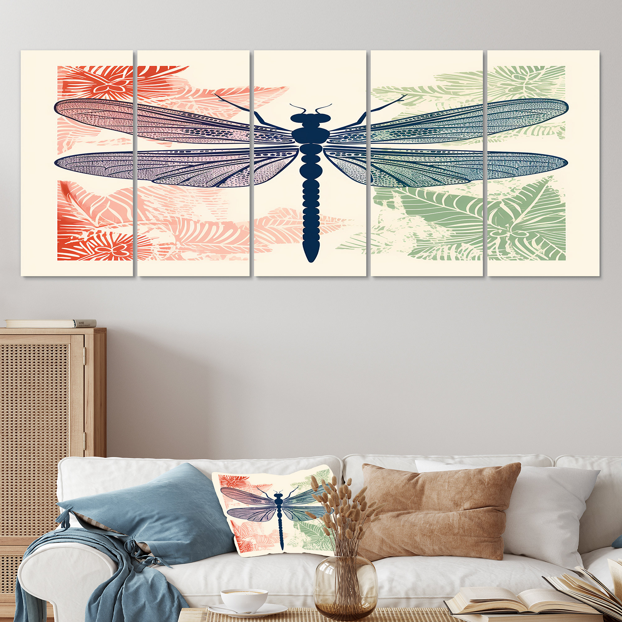 dragonfly set design
