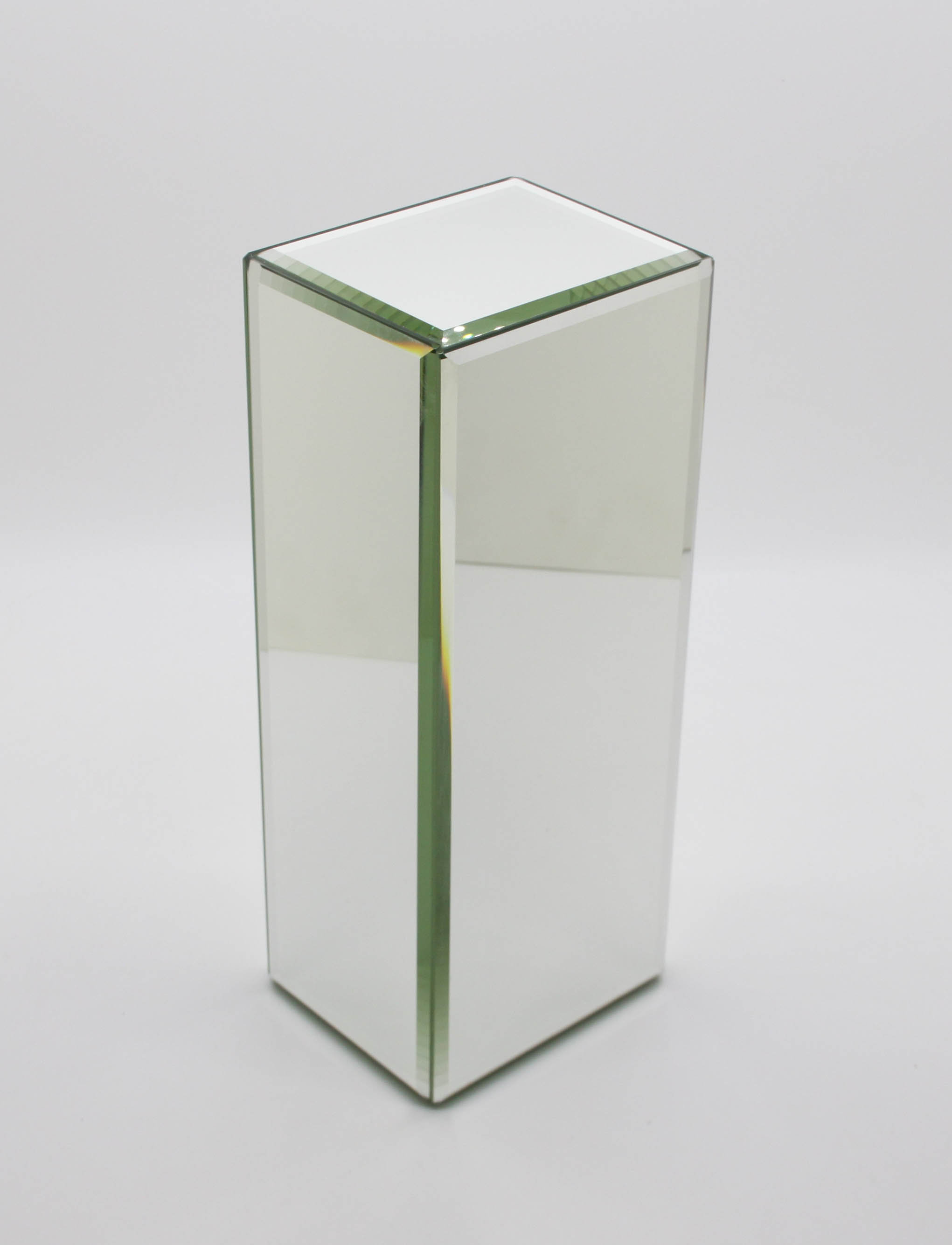 Mercer41 10.25 x 4.25 x 3.5" Rectangular Glass Mirror Risers 6 sided ...