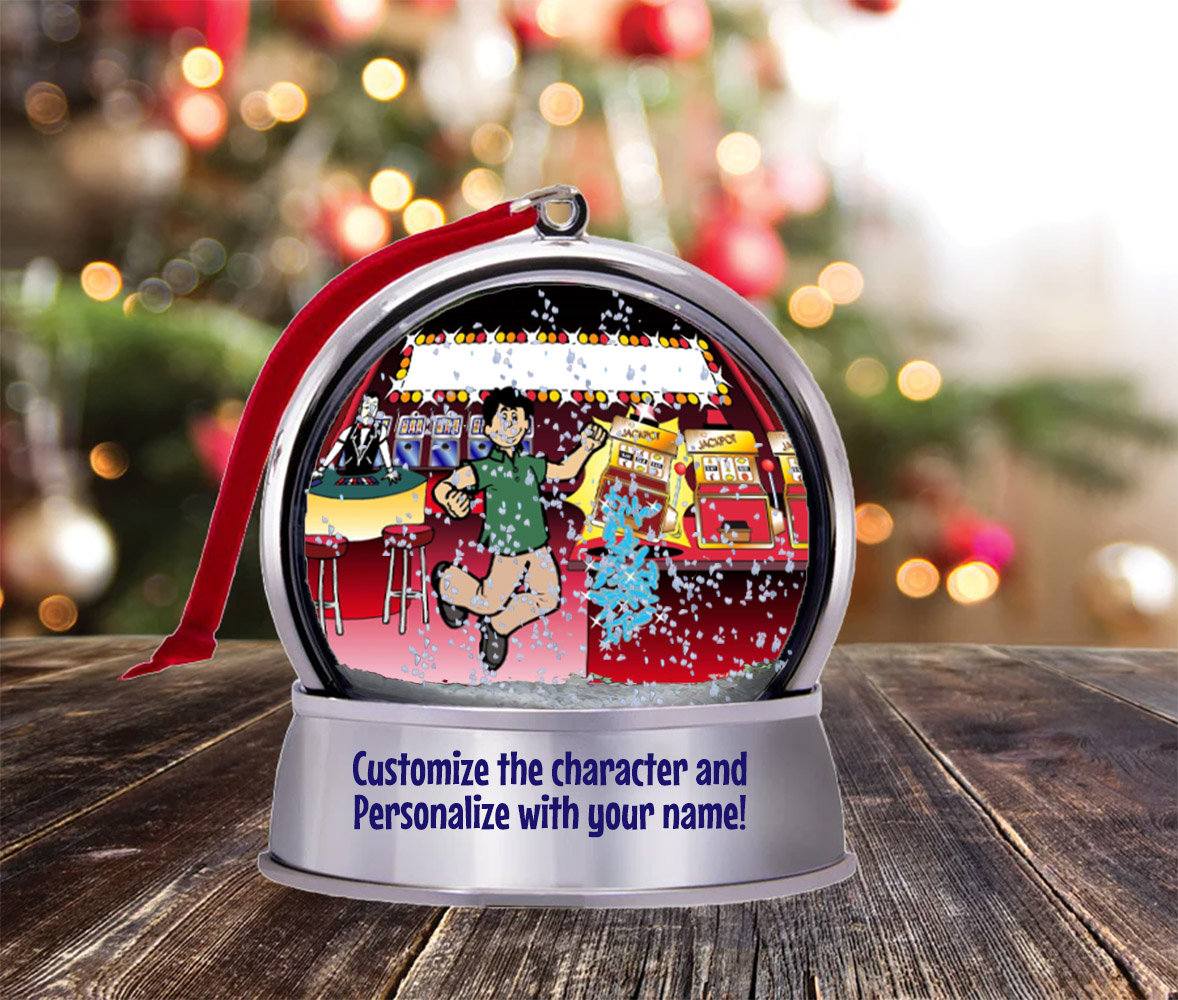 Printed Perfection Personalized Name That Toon Gambler - Male Snow ...