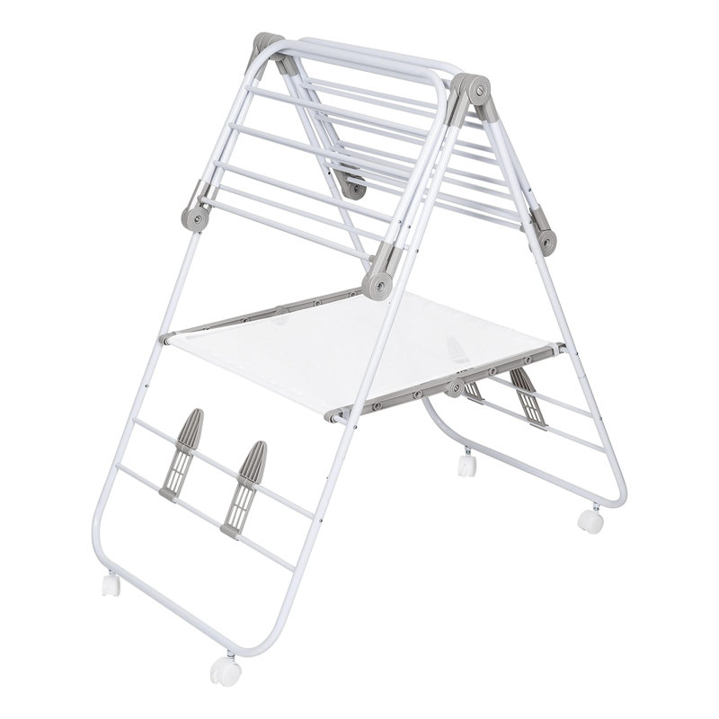 Rebrilliant Steel Foldable Freestanding Drying Rack | Wayfair