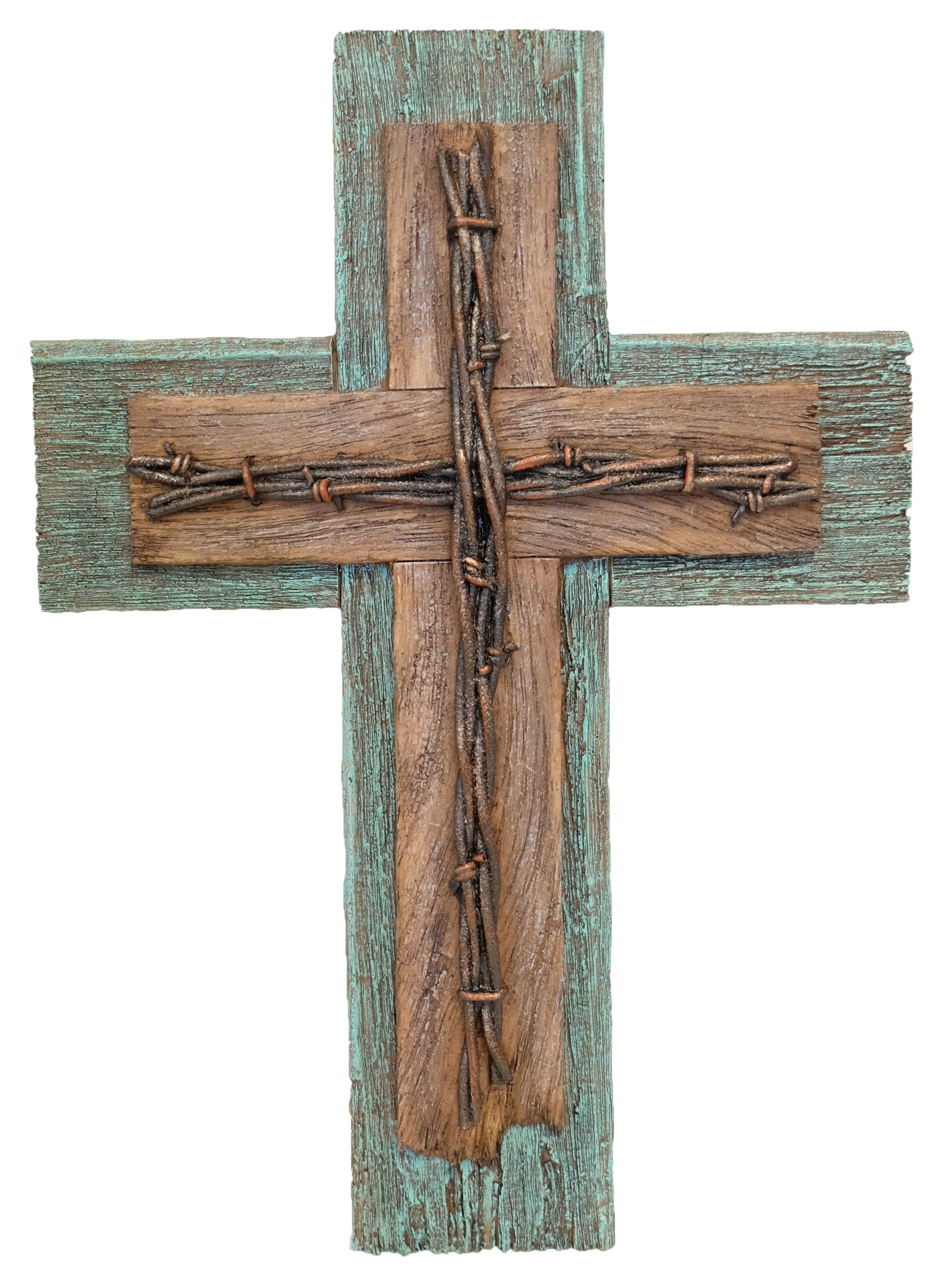 rustic cross for wall