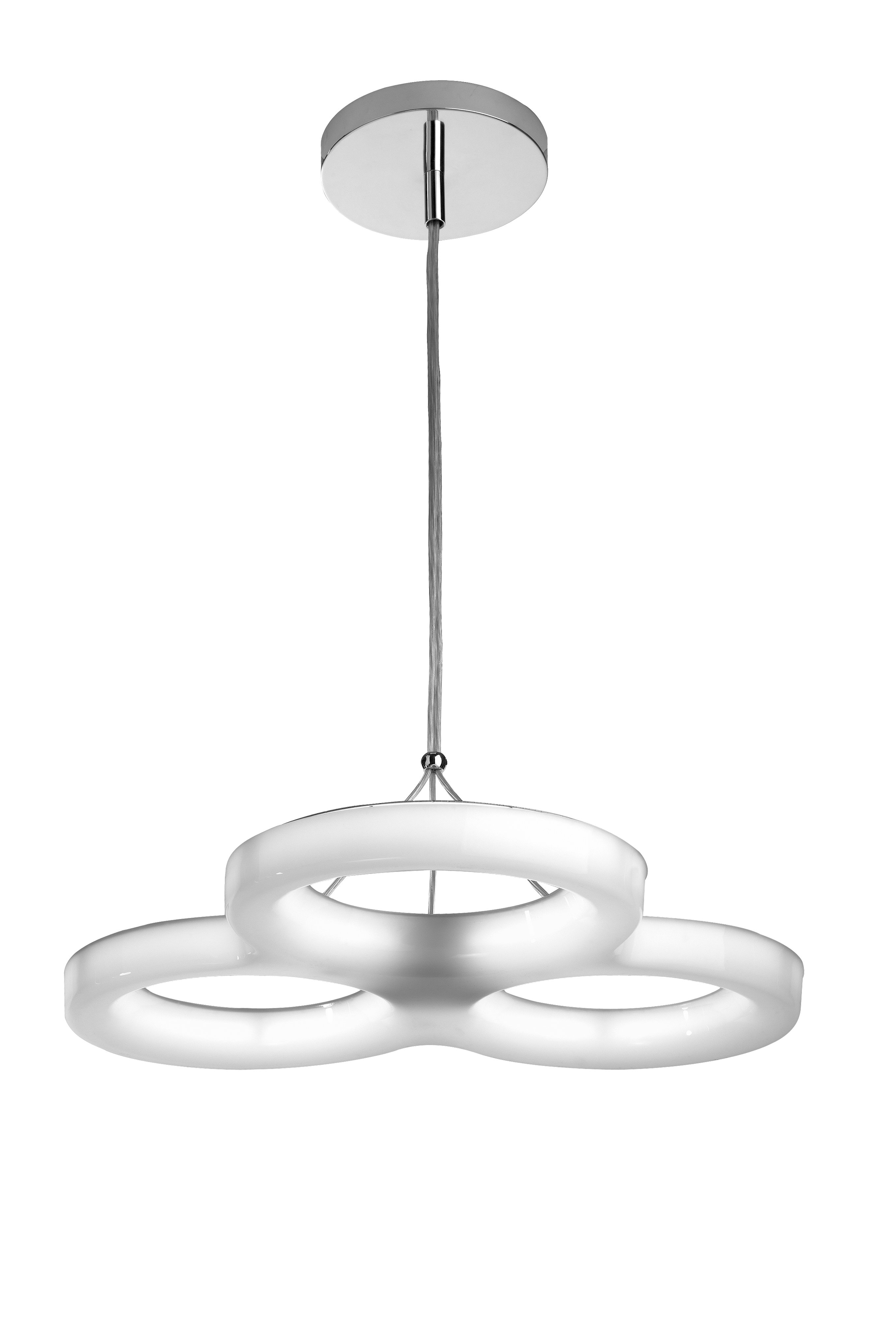 Ebern Designs Geometric Pendant Light 3-light Dildy | Wayfair.co.uk