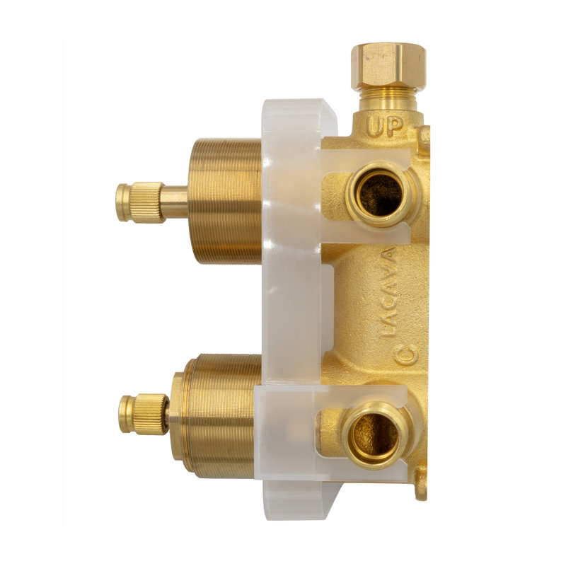 LACAVA VPBP2 Built-In Pressure Balancing Universal Rough-In Shower ...